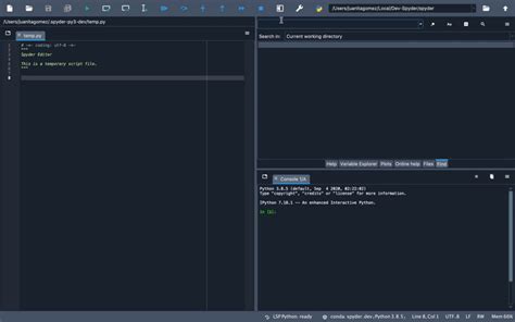 Find Spyder 5 Documentation