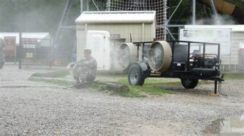 Portable Military Cooling Systems Advanced Misting Systems
