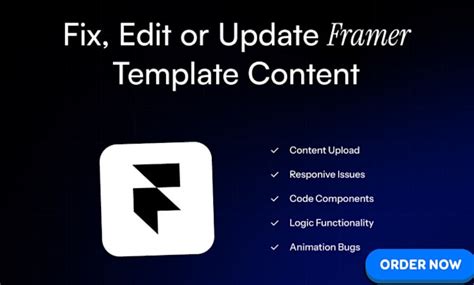 Fix Framer Website Errors Bugs Cms Issues Broken Layouts Speed