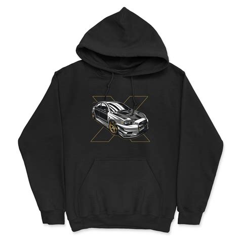 Felpa Stampa Auto Best Lancer Evo Ix Hoodie In 2026 Ar Drift Club