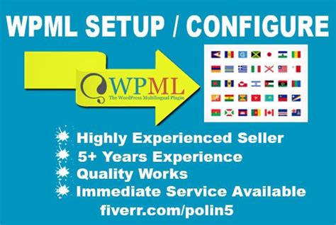Setup Wordpress Multi Language Using Wpml Plugins By Polin5 Fiverr