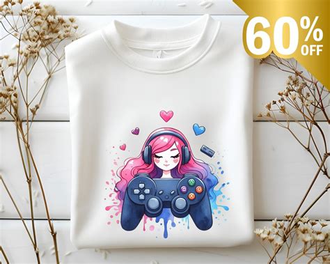 Gamer Girl Controller Png Gamer Girl Png Game Day Png Gamer Clipart Gamer Decor Sublimation