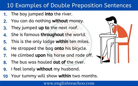 What Are The 10 Examples Of Preposition Sentences Catalog Library