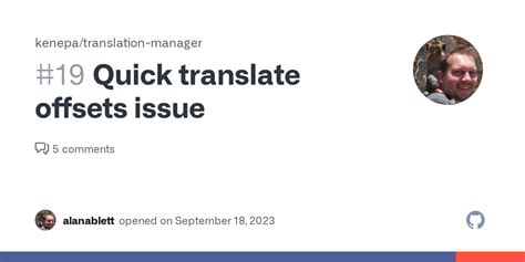 Quick Translate Offsets Issue Issue Kenepa Translation Manager Github