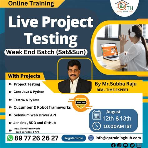 Qatraining Hub Software It Training On Linkedin Subbaraju