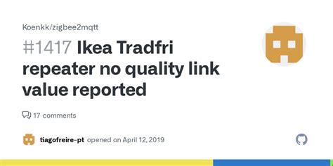Ikea Tradfri Repeater No Quality Link Value Reported Issue Koenkk Zigbee Mqtt GitHub