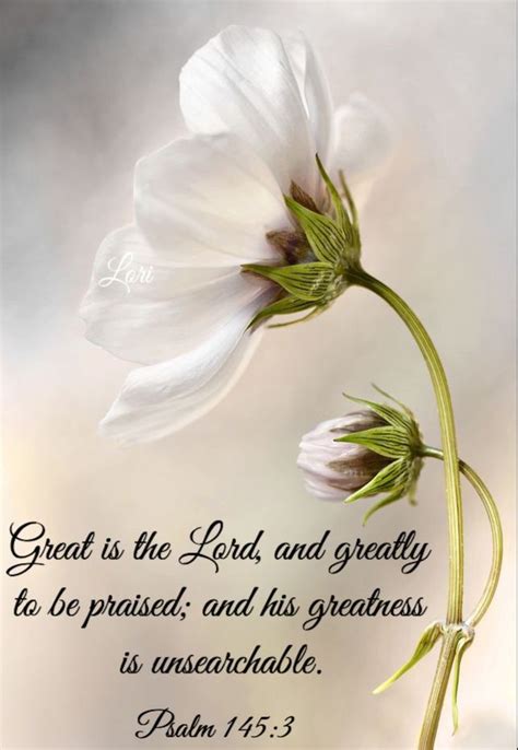 Psalm 1453 Bible Verse Quote Bible Verse With Flower Background