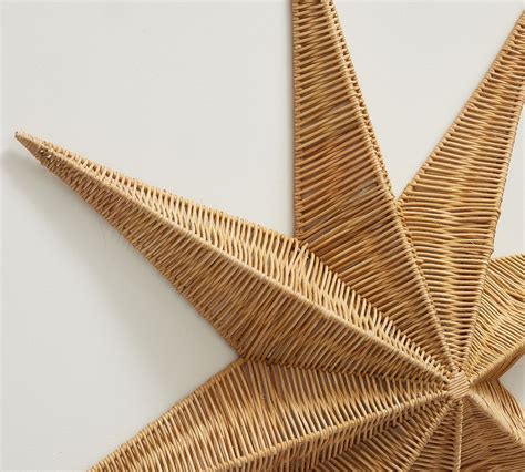 Woven Stars Wall Art Set Of 3 Pottery Barn