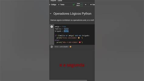 Operadores Lógicos Do Python And Or Not Python Aprenderpython