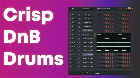 How To Make DnB Drums in FL Studio | Serum Tutorial - YouTube