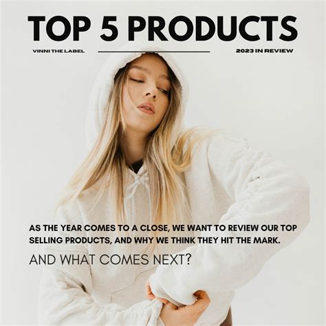 Top 5 Sellers Of 2023 Vinnithelabel