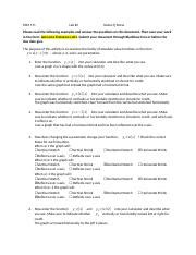 Exploring Absolute Value Functions Lab Activity Course Hero