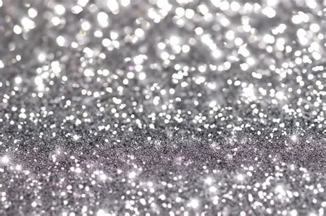 Close up of silver glitter textured background | Premium AI-generated image