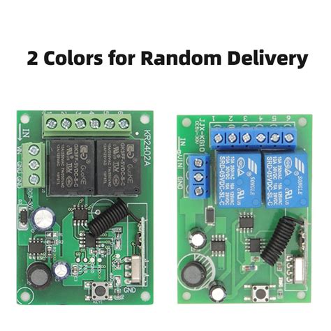 433mhz rf remote control circuit for garage automation