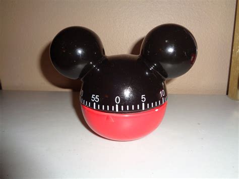 Disney Mickey Mouse Ceramic Kitchen Timer Body Parts Walt Disney World