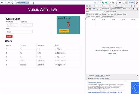 javaバックエンドを使用したvue jsの開発環境のセットアップ