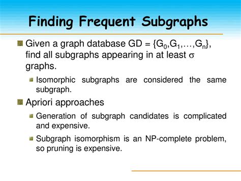 mining frequent subgraphs ppt download