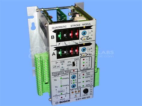bosch 0 811 405 122 quadratic stroke module control system labs
