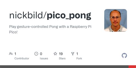 Github Nickbildpicopong Play Gesture Controlled Pong With A