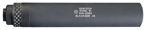 Nfasot Registered Desirable Gemtech Blackside 45 Suppressor Rock