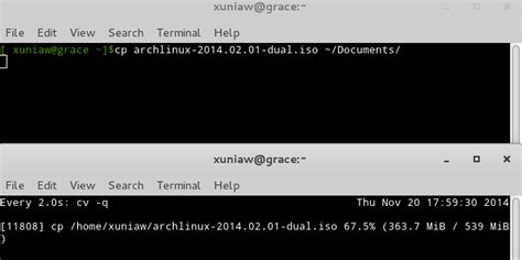 一个可以显示linux命令运行进度的伟大工具 Linuxstory