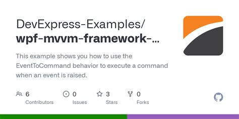 Github Devexpress Exampleswpf Mvvm Framework Ui Services