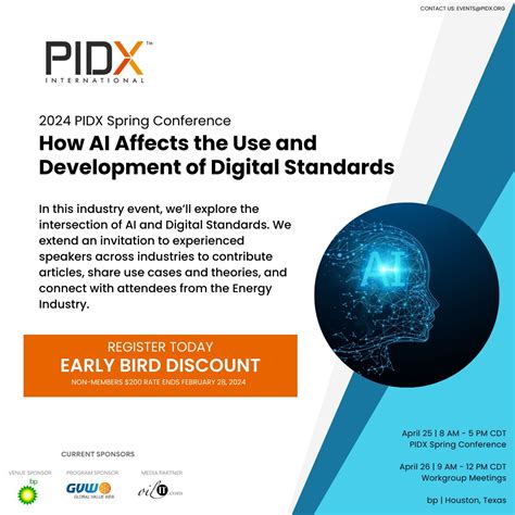 Pidx International On Linkedin Pidxconference Aidigitalstandards Sponsorshipopportunities