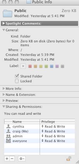 macos configuring smb shares in os x super user