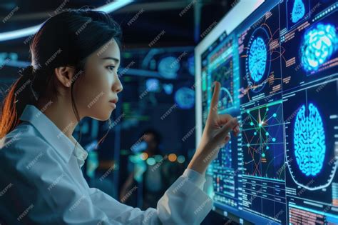Premium Photo Working With Ai Neural Networks To Optimize Business