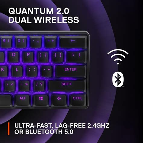 SteelSeries Apex Pro Mini Wireless Gaming Keyboard HyperMagnetic Switches PC Kuwait