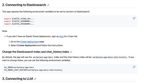 elasticsearch lab langchain sample app requirements elastic search