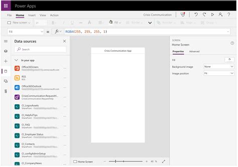 power apps의 위기 커뮤니케이션 샘플 앱 설정 및 알아보기 power apps microsoft learn