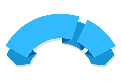 Curved Ribbon Scroll With Arrowheads Em Graphic By Yummybuum · Creative Fabrica