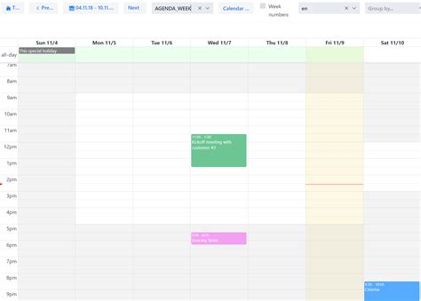 fullcalendar for flow vaadin add on directory