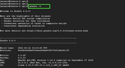 how to install gradle build automation tool on centos 8 kirelos blog
