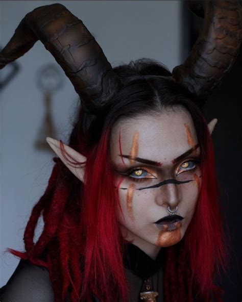 Dark Fairy Makeup Demon Makeup Goth Makeup Fantasy Makeup Makeup