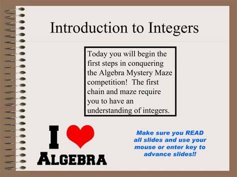 Mathematics For Grade 6 Integers Pdf