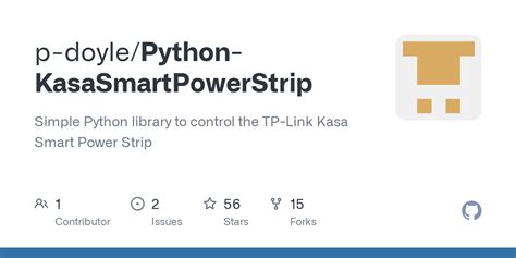 GitHub P Doyle Python KasaSmartPowerStrip Simple Python Library To Control The TP Link Kasa