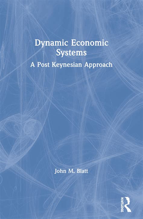 Dynamic Economic Systems Taylor And Francis Group