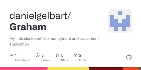 Github Danielgelbartgraham My Little Stock Portfolio Managment And Assesment Application