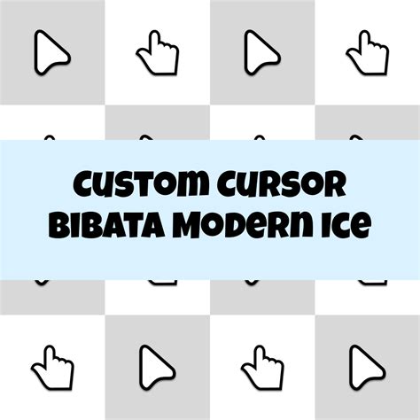 Custom Cursor Custom Cursor Bibata Modern Ice Cursor Space