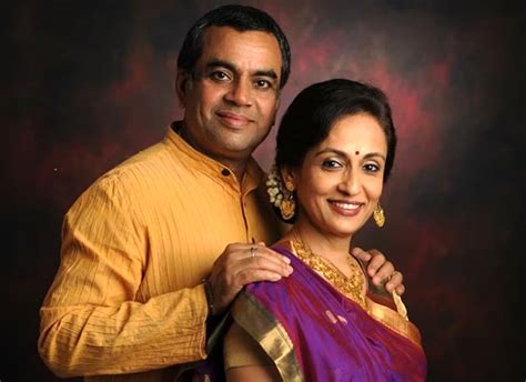 Paresh Rawal Supports Wife Swaroop Sampat At Book Launch On Their Wedding Anniversary