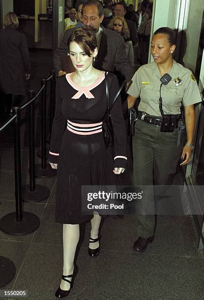 Winona Ryder Shoplifting Photos And Premium High Res Pictures Getty