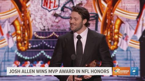 Bills QB Josh Allen Named MVP Wgrz Com
