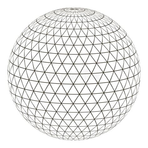 World Globe Vector Grid 23300 Globe Grid Stock Illustrations