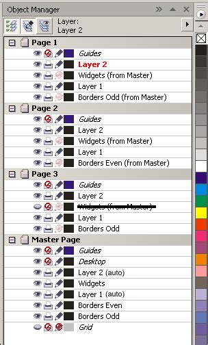 Master Pages Making Them More Flexible Coreldraw Graphics Suite