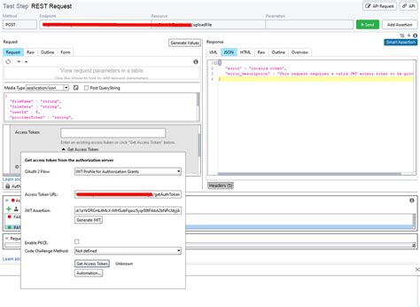 How To Add In Soap Ui A Bearer Token Rest Call With Json Body To Auth