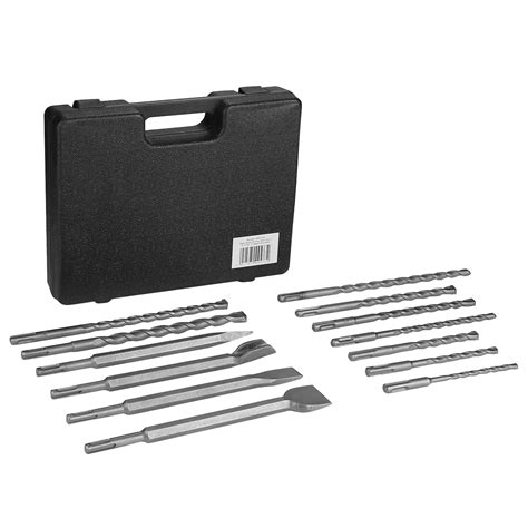 Набор буров DEKO DH13-1 в кейсе + SDS-Plus (6-14 мм, 13 предметов ...