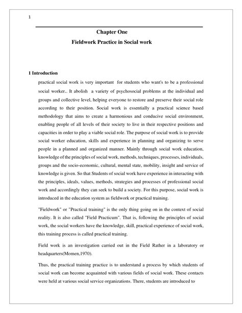 pdf fieldwork practice in social work