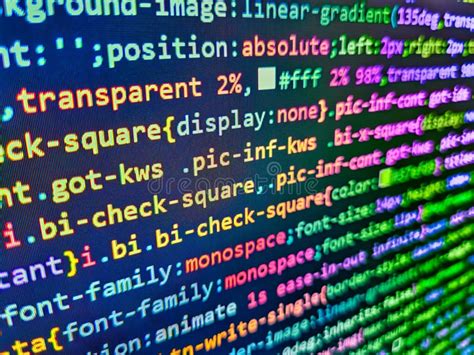 Soft Listing View Website Programming Code Developer Working On